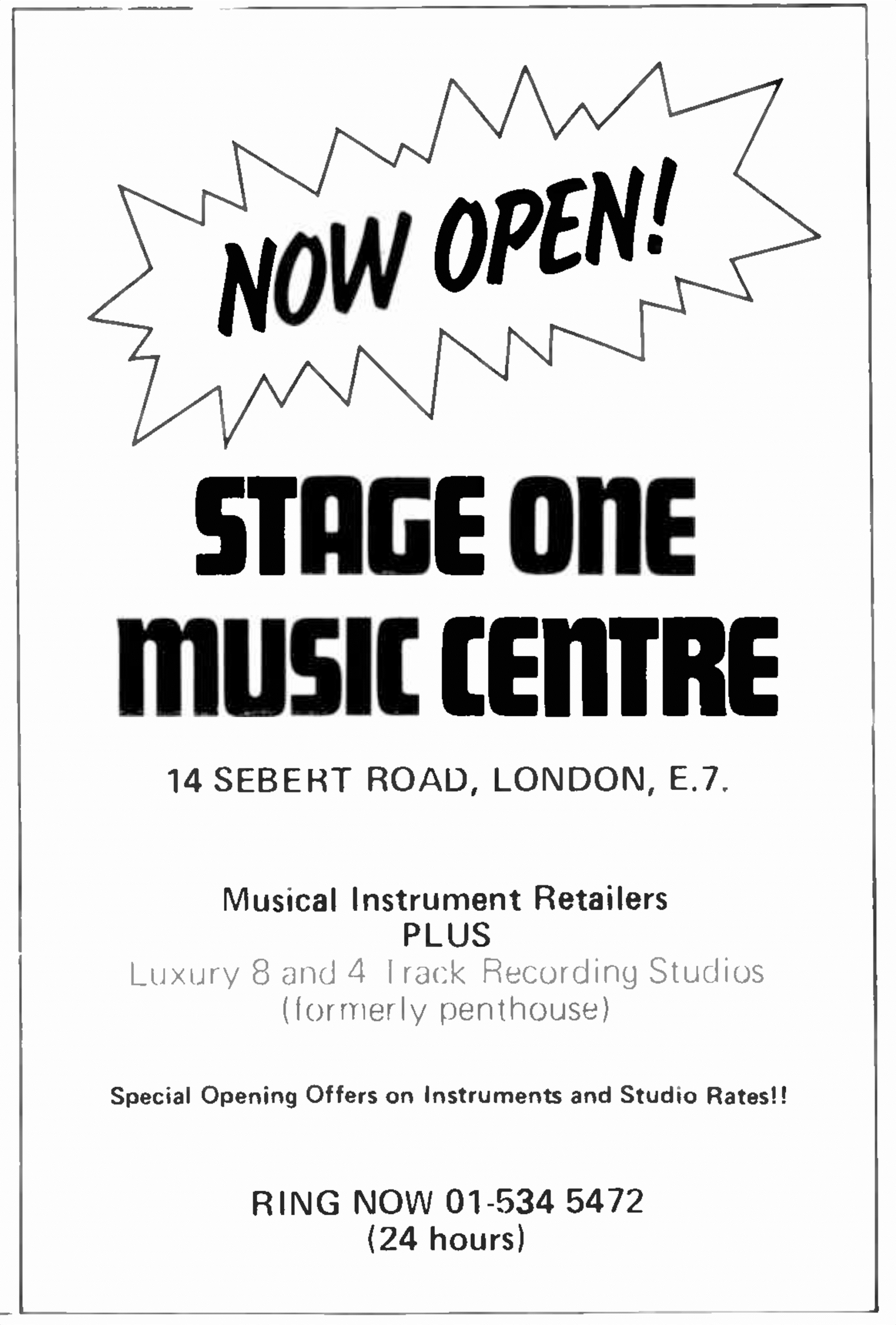 Stage One Studios